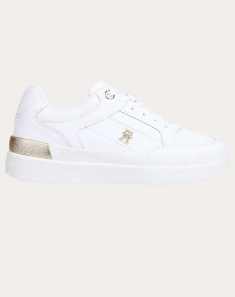 TOMMY JEANS FEMININE COURT SNEAKER - OffWhite | Stylewish